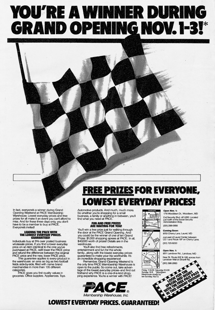 PACE Membership Warehouse | Lost Laurel